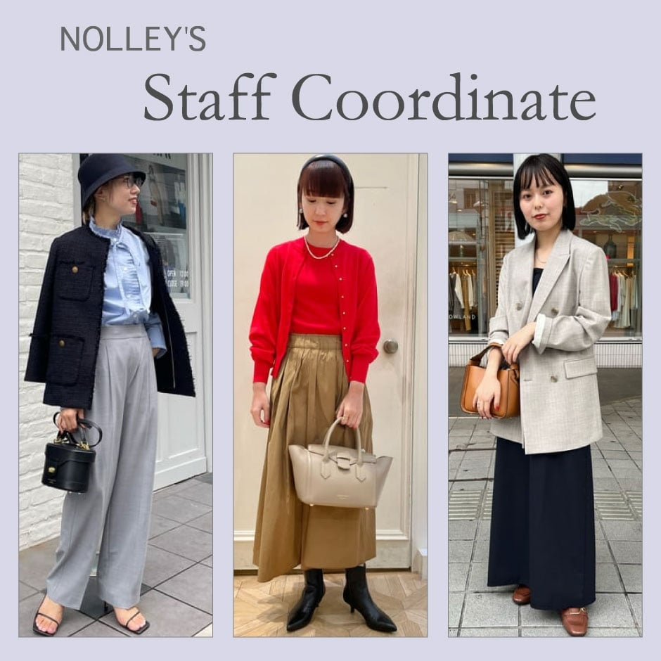 【NOLLEY'S】スタッフのリアルな着こなしをチェック！ 2022.09.25｜｜【SUMMER SALE開催中】NOLLEY'S MALL（ノーリーズ モール）
