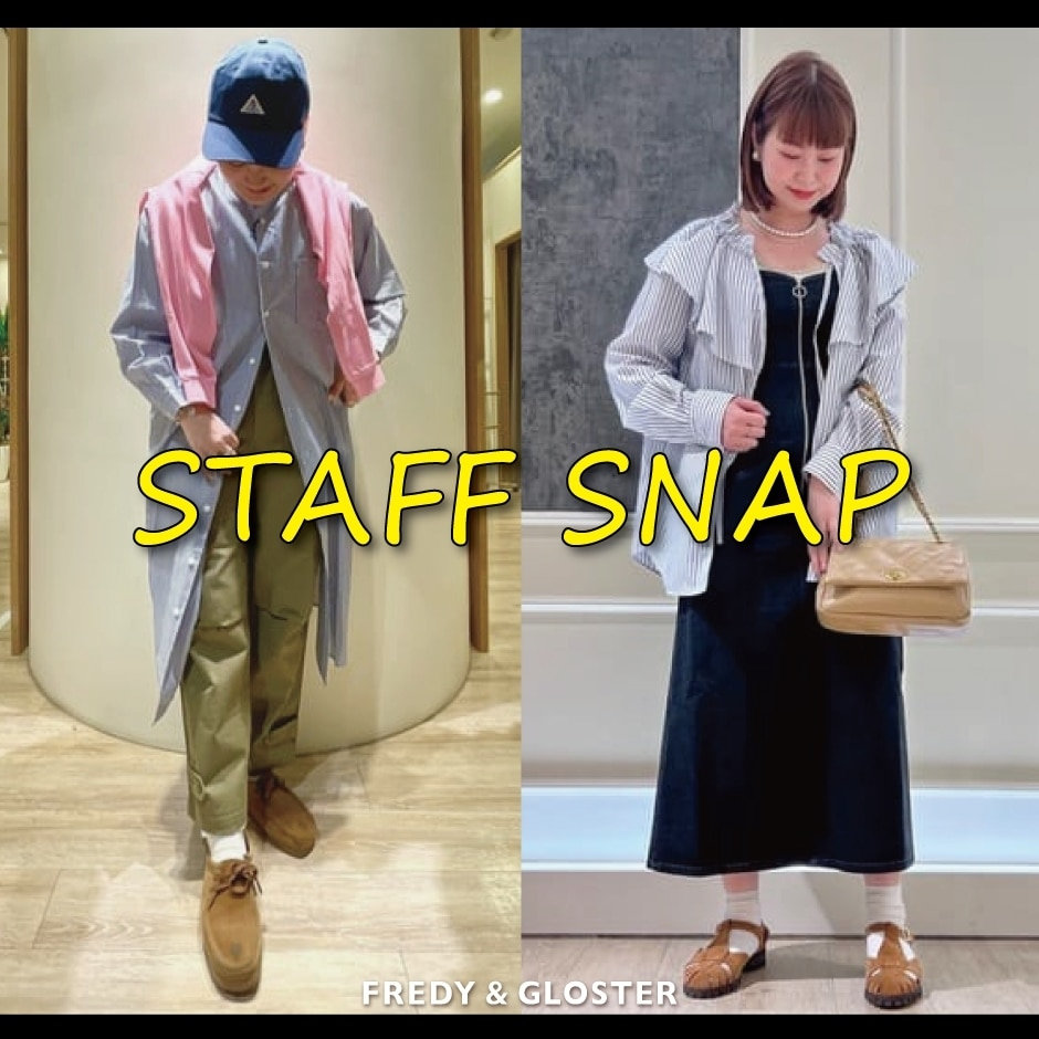 【fredy】【STAFF SNAP】最近のショップスタッフの着こなし 2023.03.29｜｜NOLLEY'S MALL（ノーリーズ モール）