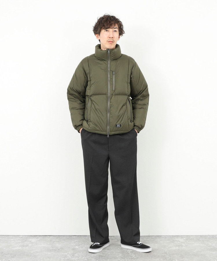TAION/タイオン】WORK W-ZIP VOLUME DOWN JACKET 25AW（5-0621-6-54